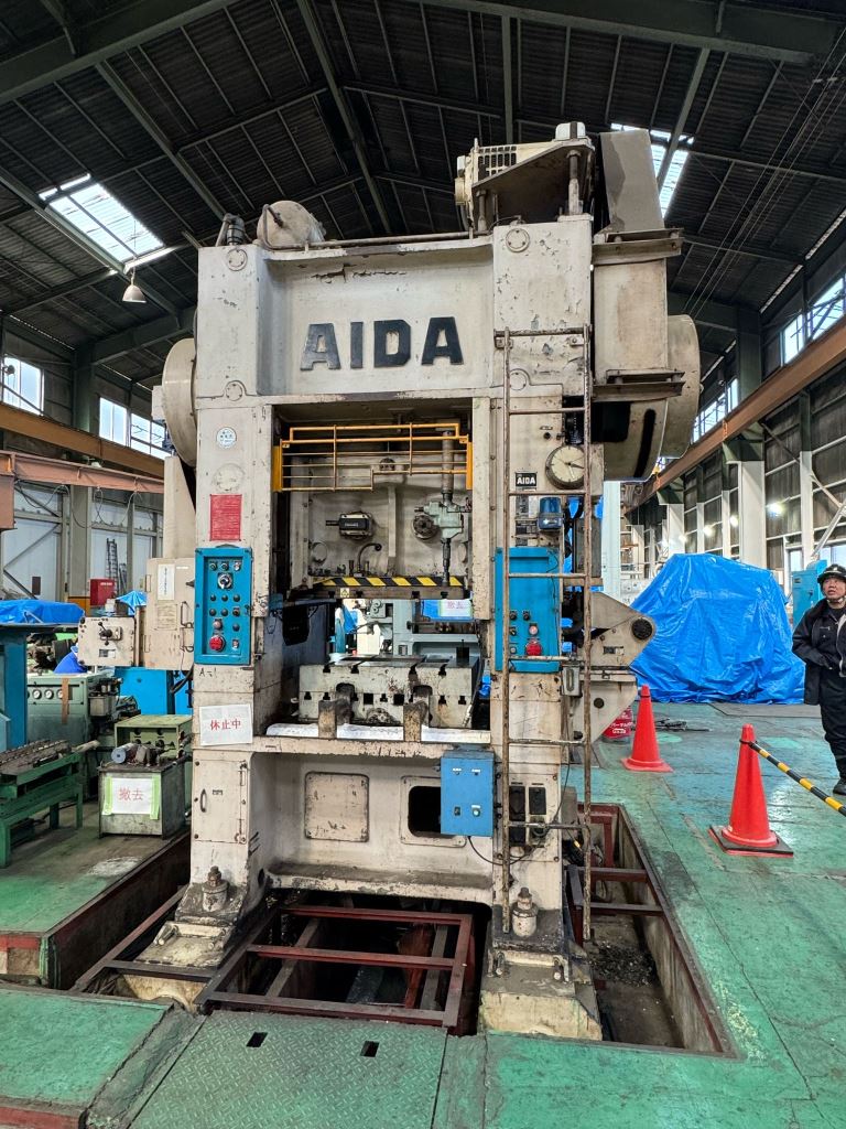 USED 80T HIGH SPEED H-TYPE PRESSES, AIDA, PDA-8L , 1984 (AS is where is ...